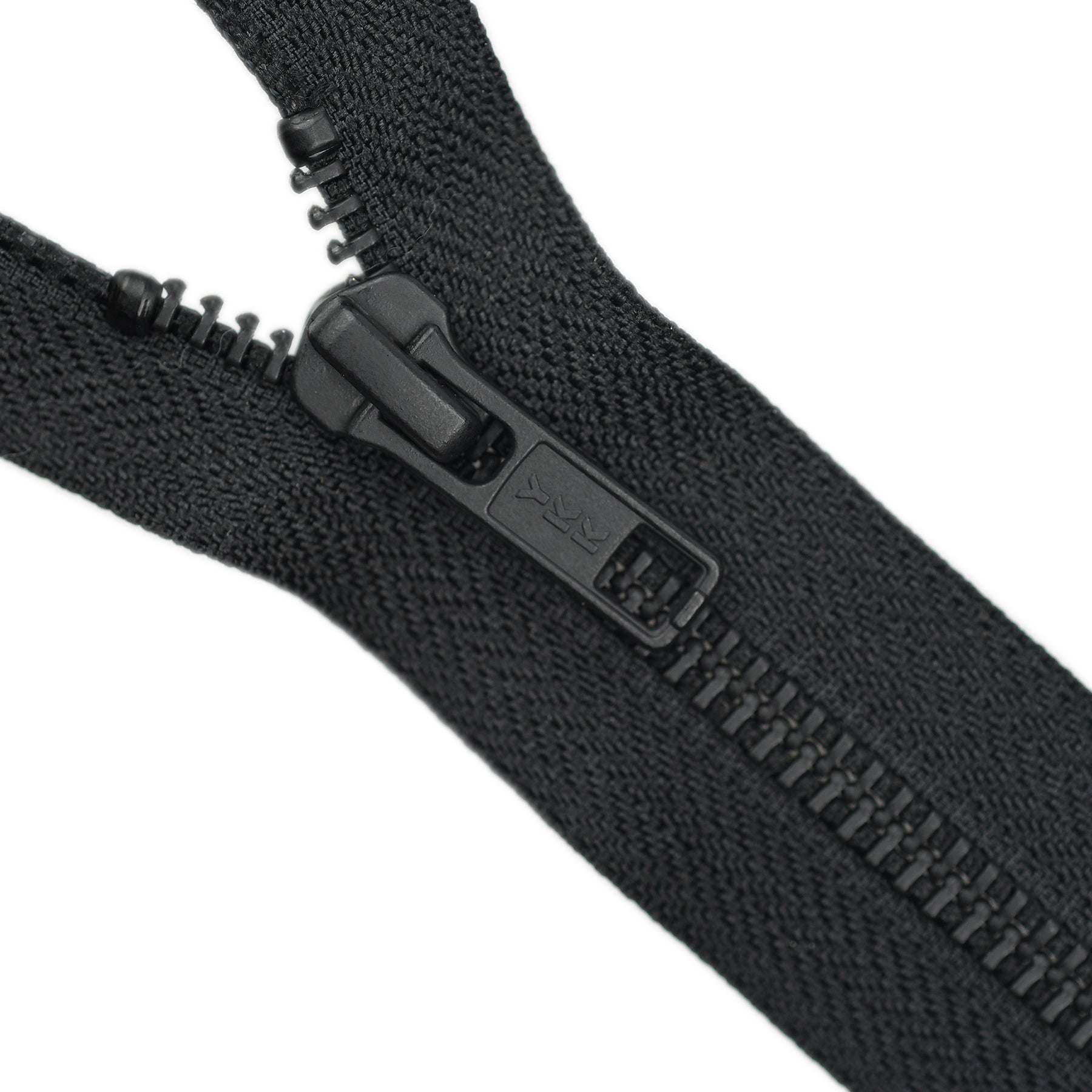 YKK METAL OPEN-END ZIP NO.5 BLACK OXY COL 580 BLACK – JackStock ...
