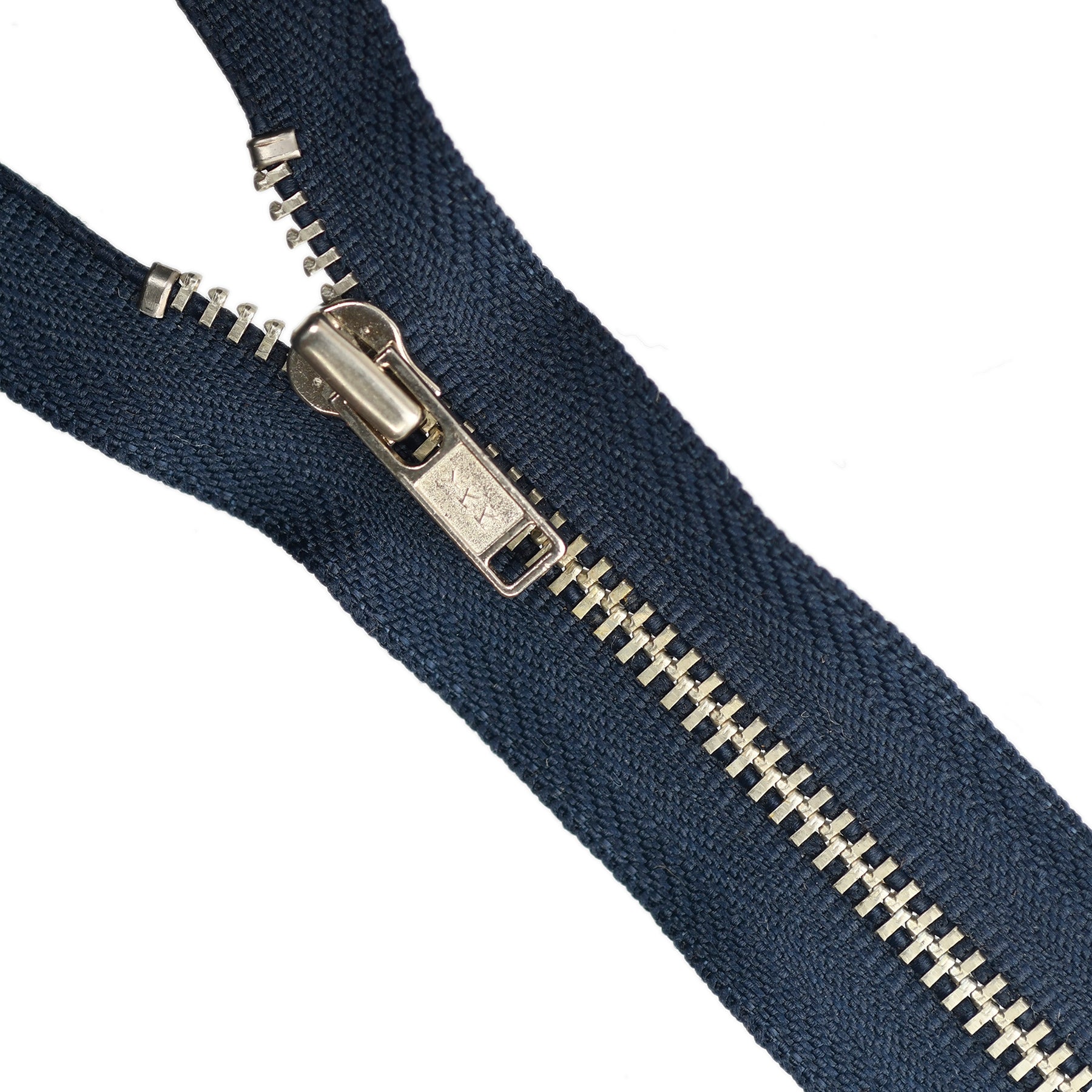 YKK METAL CLOSED-END ZIP NO.3 NICKEL COL 233 DARK NAVY – JackStock ...