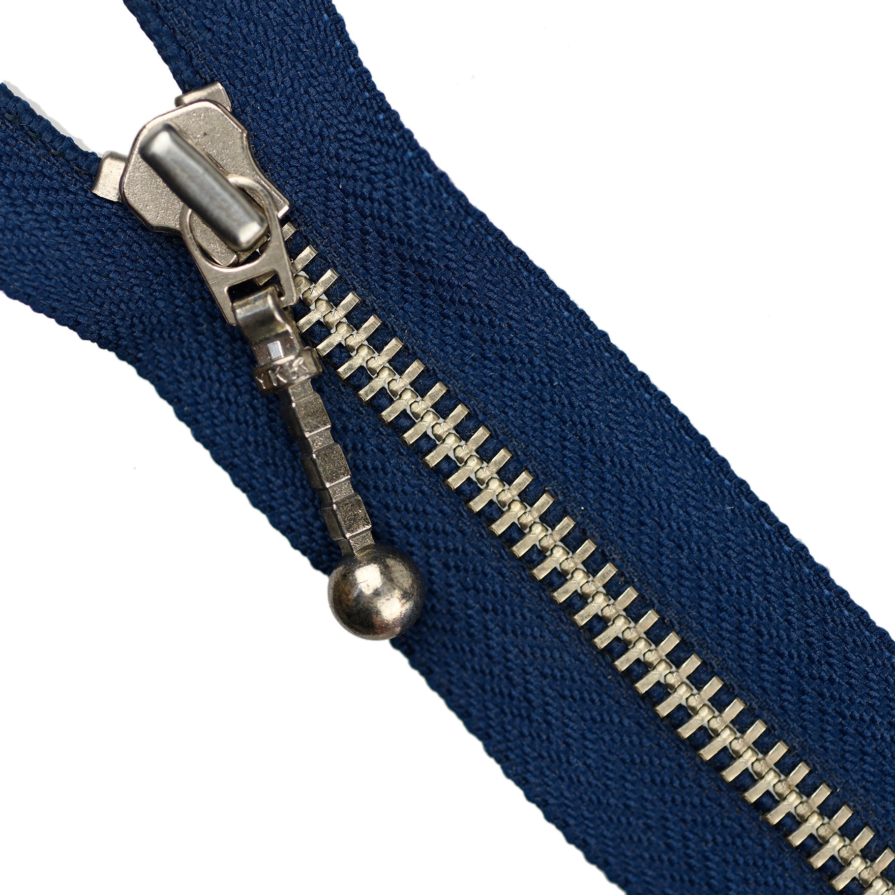 YKK METAL CLOSED-END ZIP NO.5 NICKEL PENDULUM-PULL COL 919 – JackStock ...