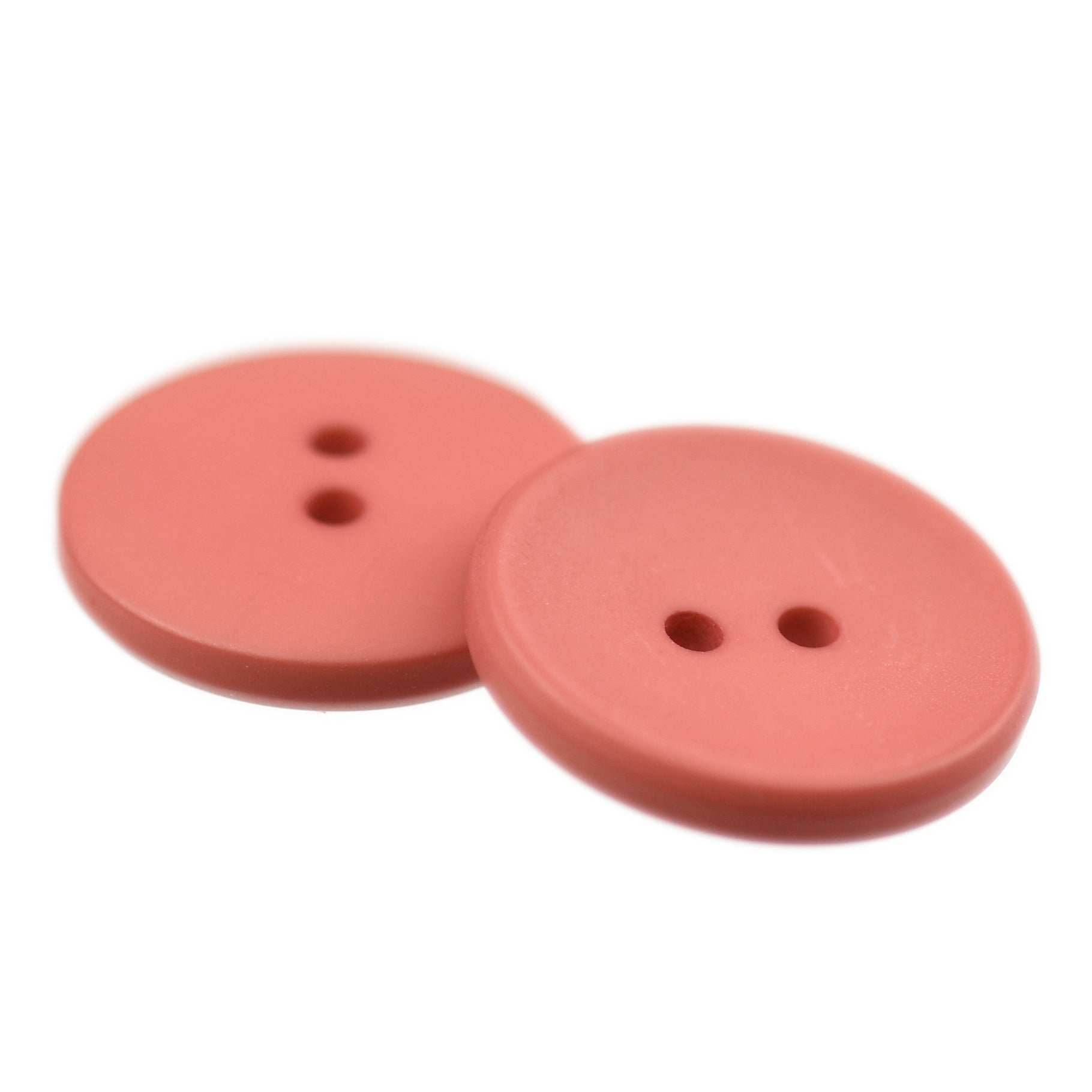 TWO-HOLE CURVED BUTTON TERRACOTTA – JackStock Haberdashery