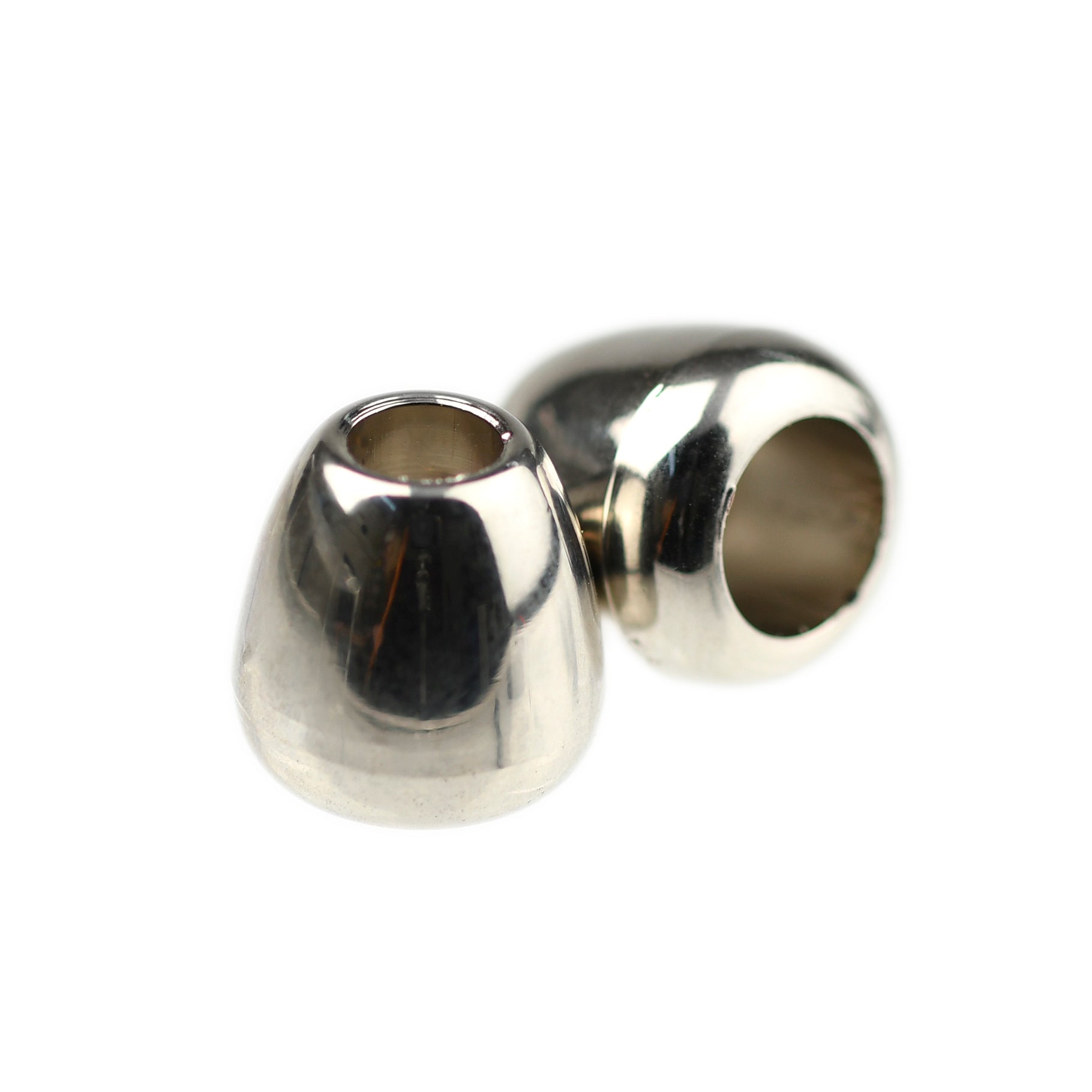 13MM BELL-SHAPED CORD END METALLIC SILVER – JackStock Haberdashery
