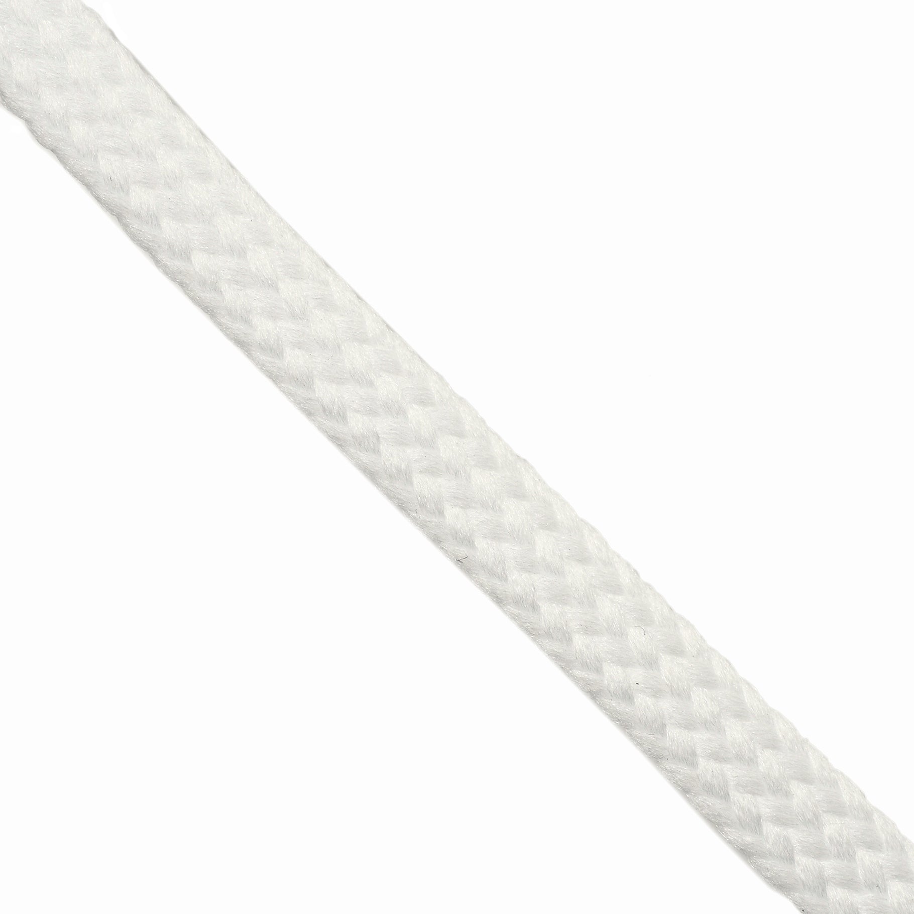 FLAT POLYESTER CORD WHITE – JackStock Haberdashery