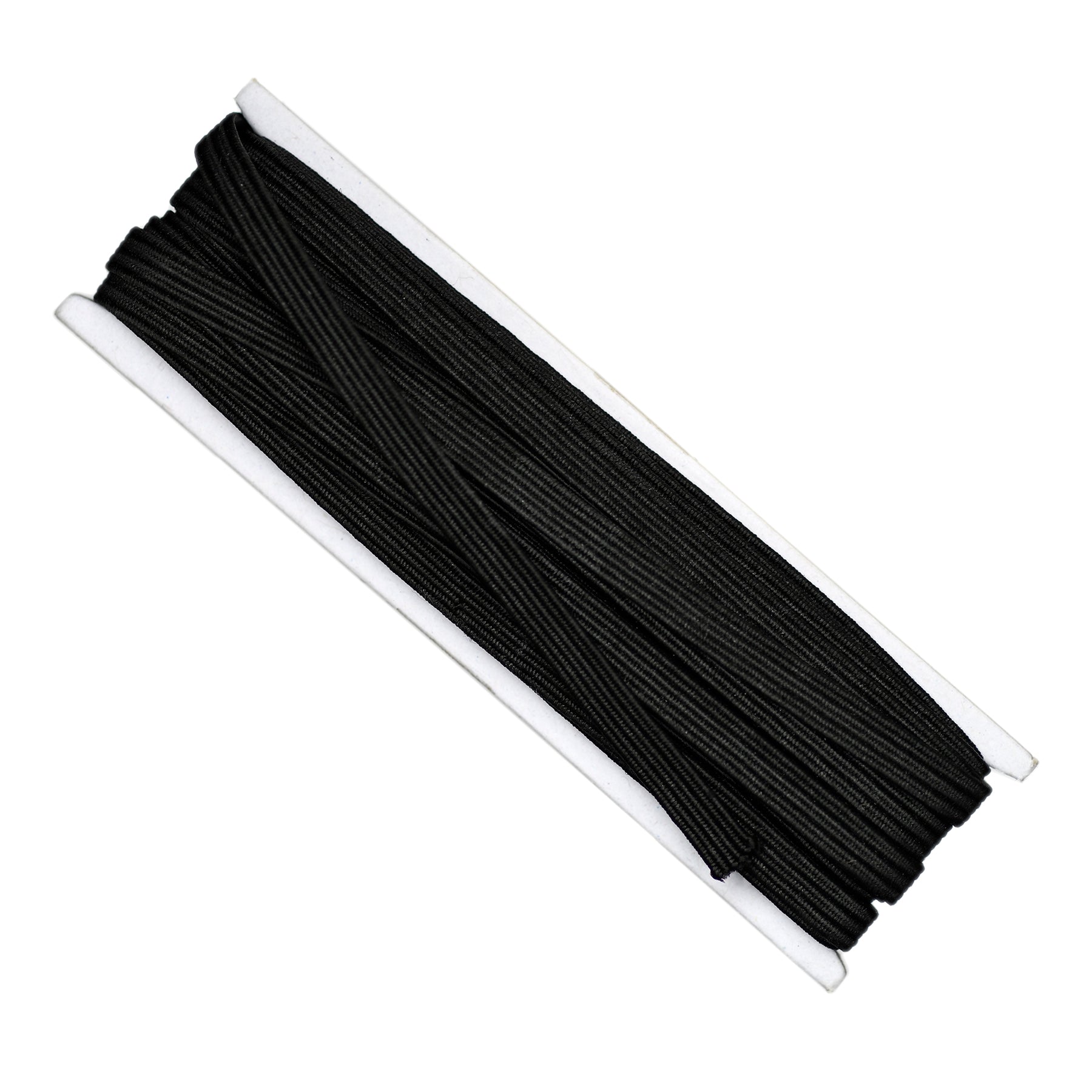 5MM EXTRA-SOFT BRAIDED ELASTIC 5M PACK BLACK – JackStock Haberdashery