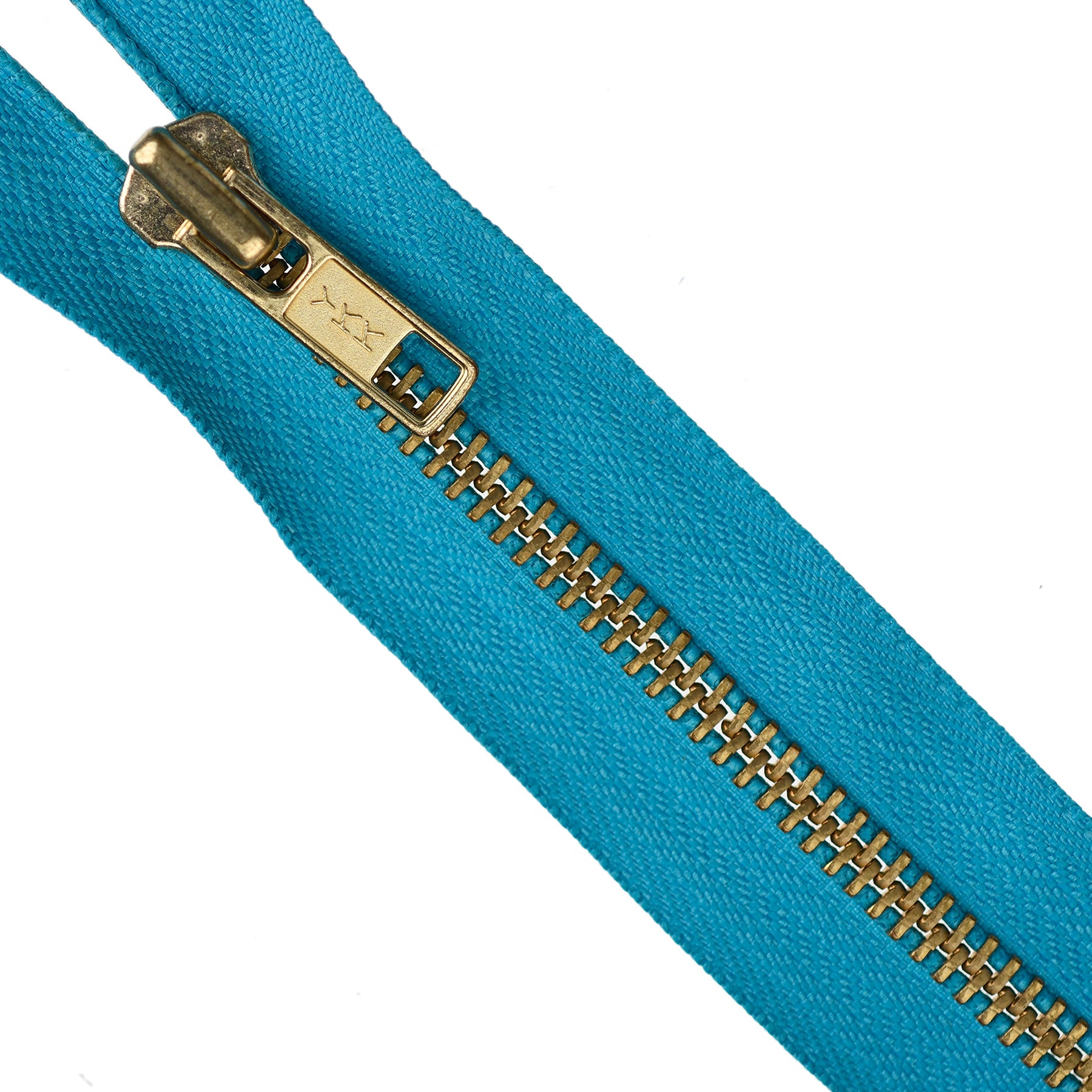YKK METAL OPEN-END ZIP NO.5 GOLD COL 549 – JackStock Haberdashery