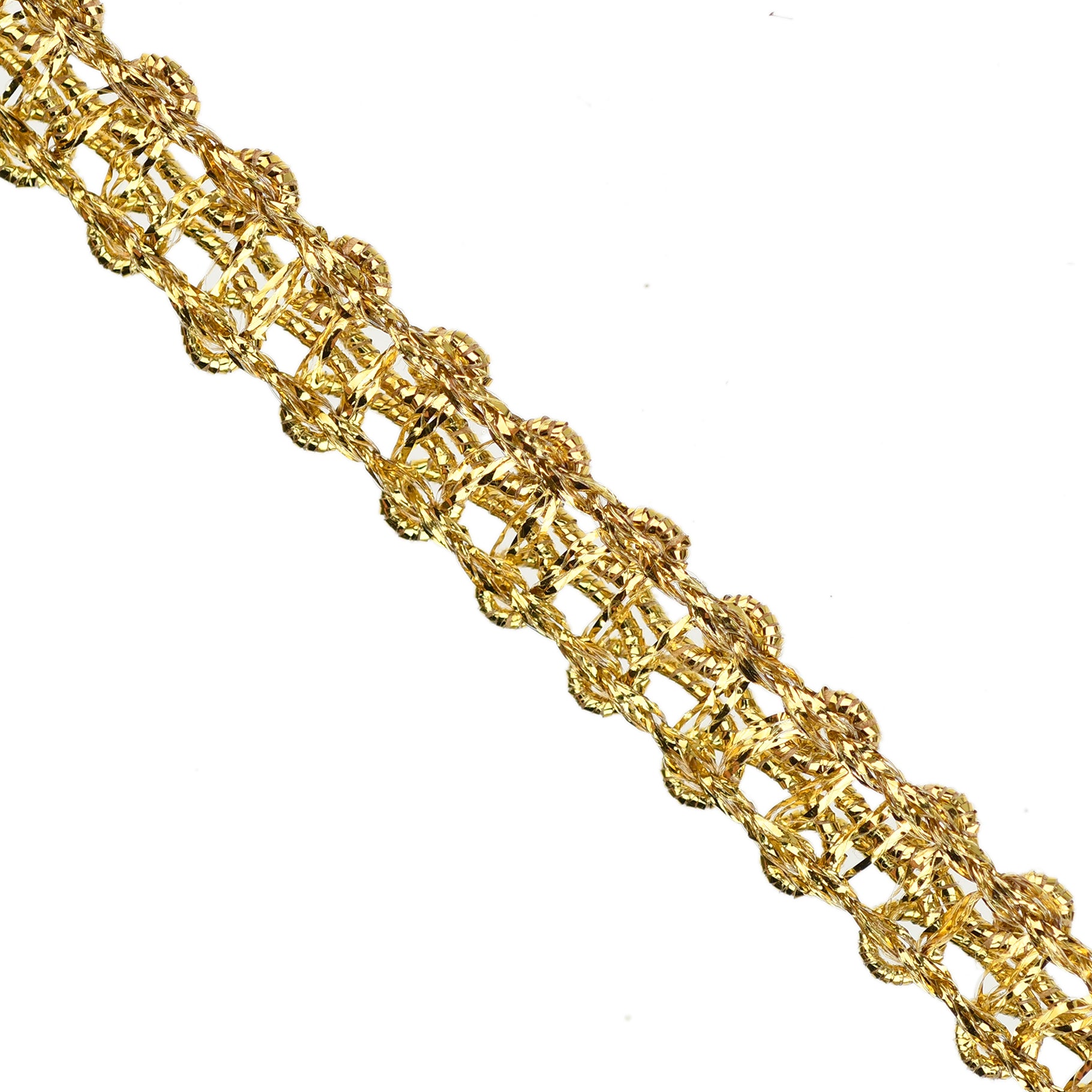 8MM GIMP BRAID 30M CARD GOLD – JackStock Haberdashery