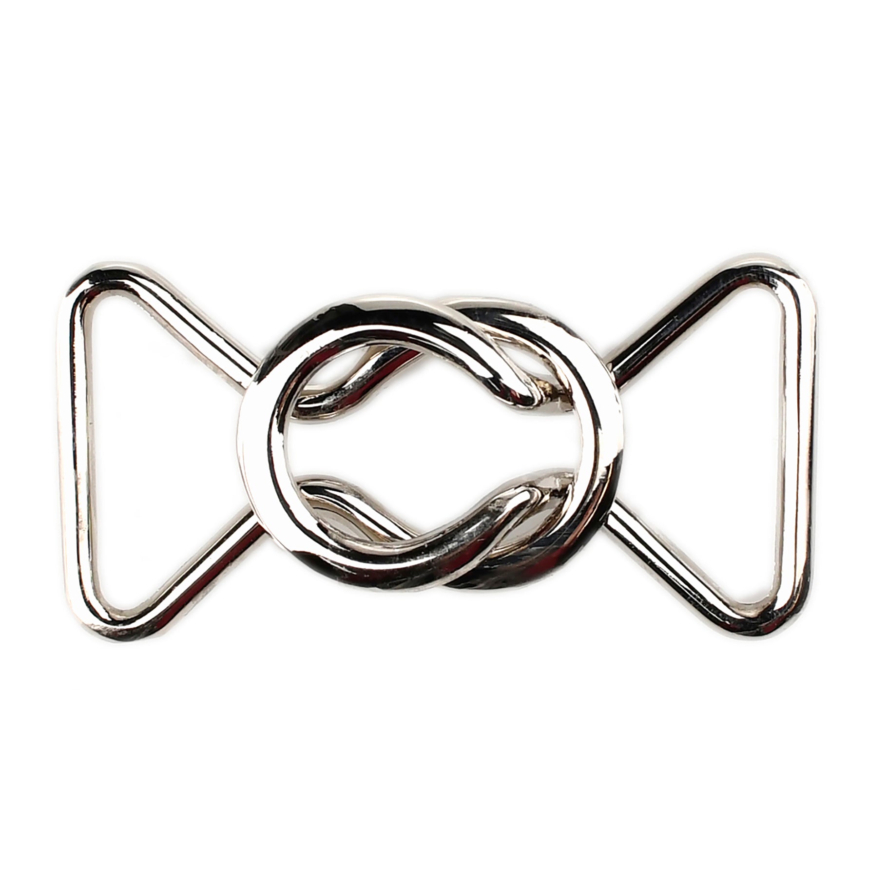 22MM INTERLOCKING BUCKLE NICKEL – JackStock Haberdashery