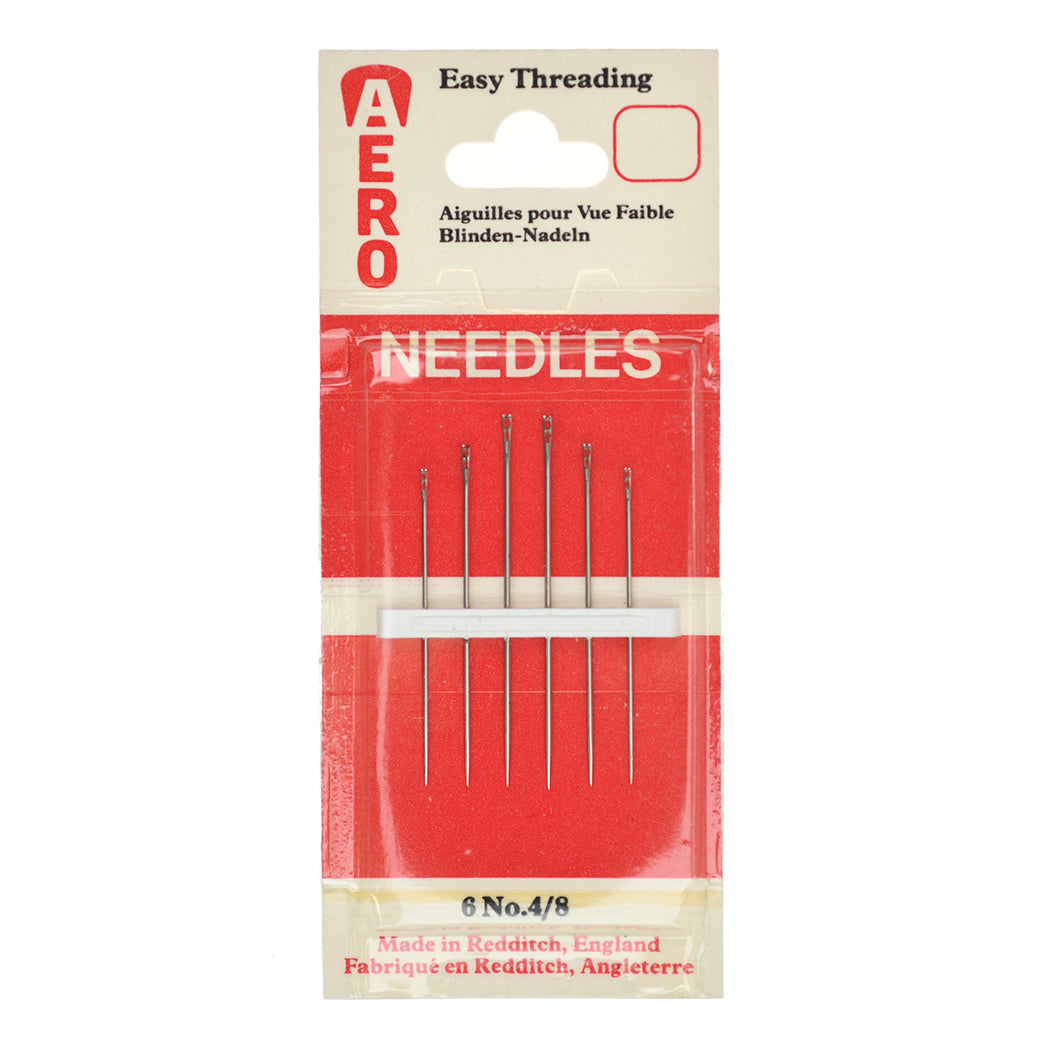 AERO HAND-SEWING NEEDLES: EASY-THREAD – JackStock Haberdashery