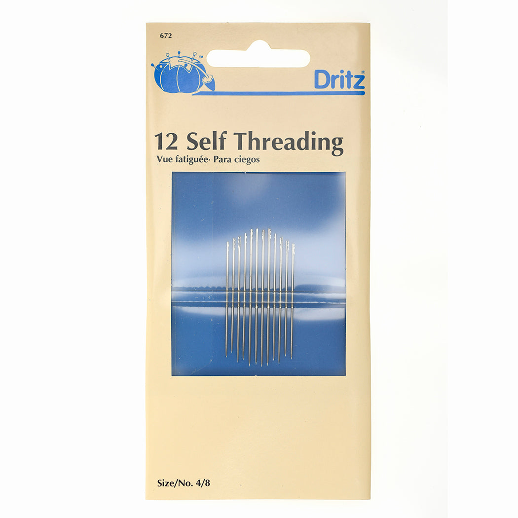 Dritz Hand-Sewing Needles: Self-Threading – JackStock Haberdashery