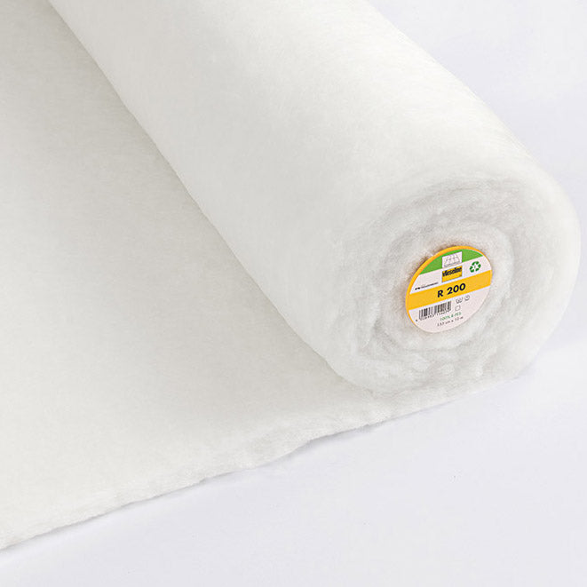 155CM VLIESELINE R200 100% RECYCLED BULKY SEW-IN FLEECE/BATTING 200GSM ...