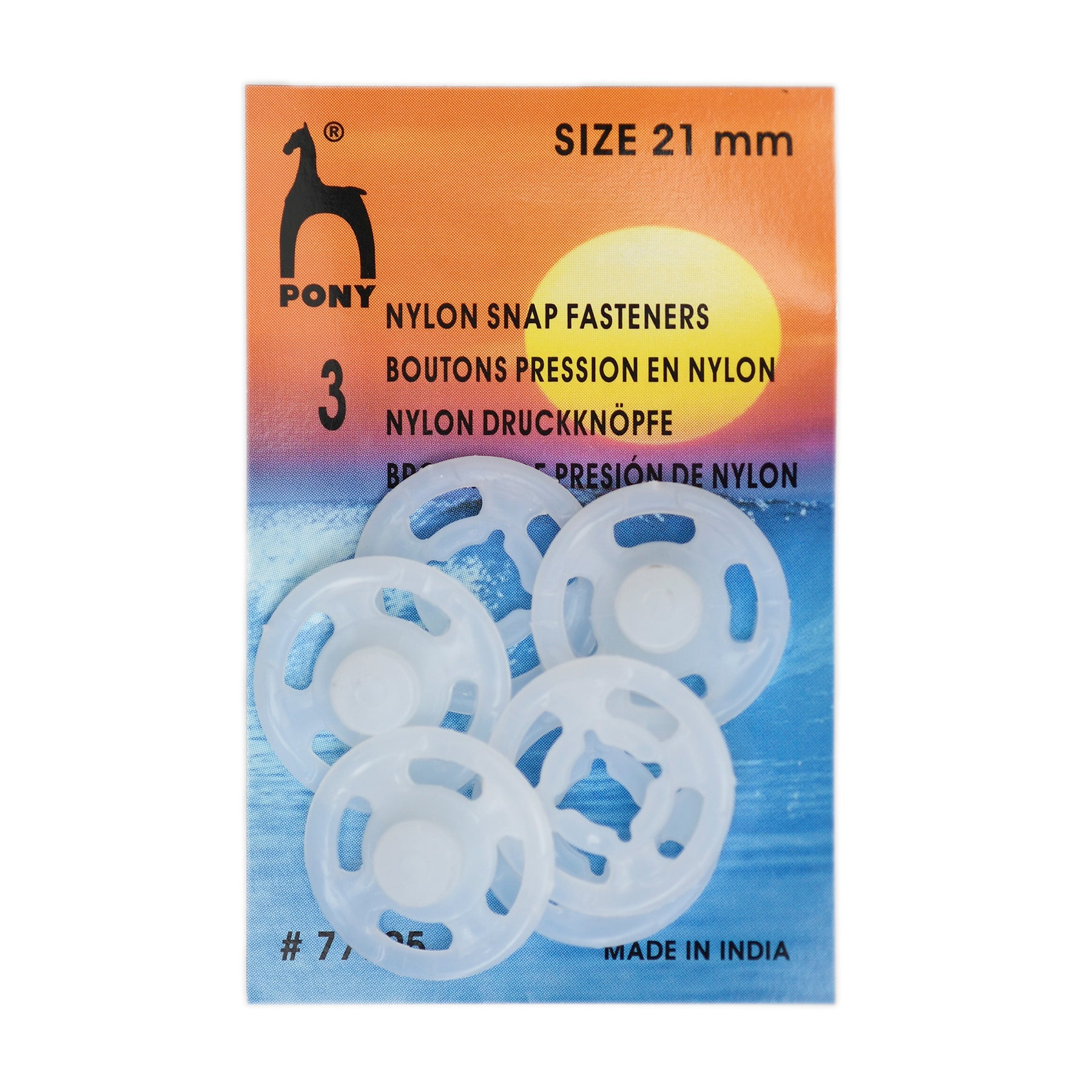 Pony Nylon Snap Fasteners – JackStock Haberdashery