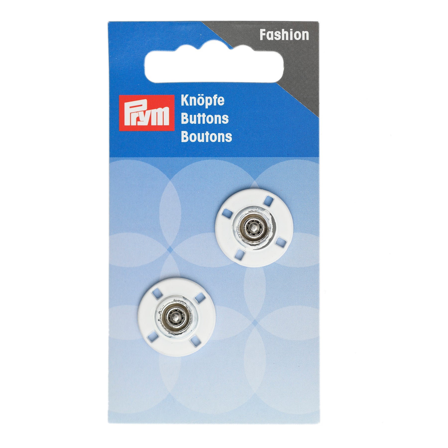 Prym Metal Sew-On Snap Fasteners White – JackStock Haberdashery