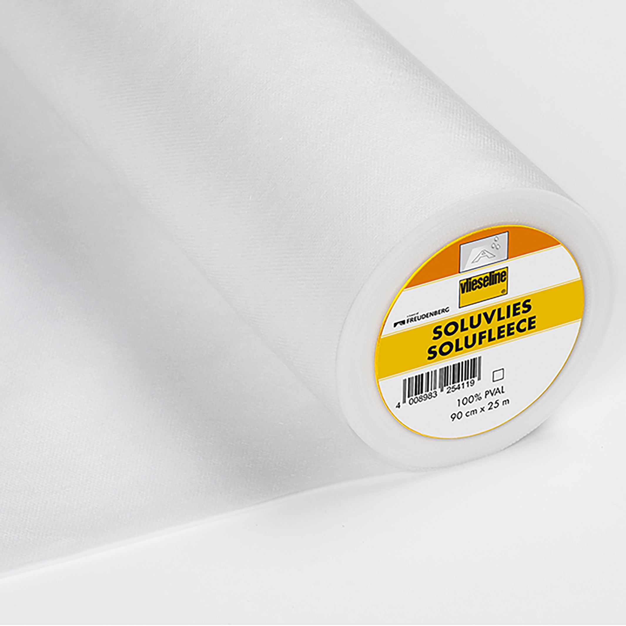 90cm Vlieseline Solufleece Wash-Away Embroidery Backing 38gsm ...