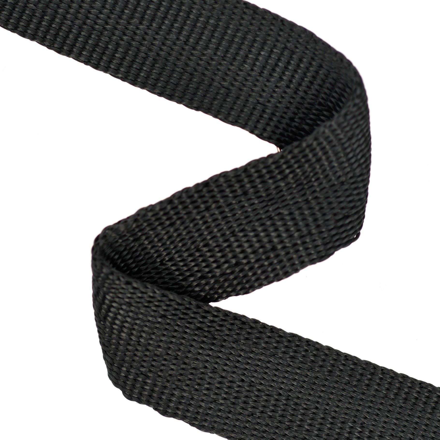 20MM MEDIUM-WEIGHT POLYESTER WEBBING TAPE 50M ROLL BLACK – JackStock ...