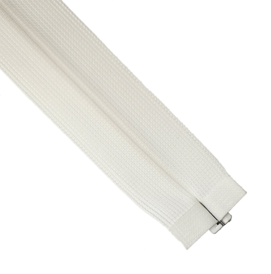 Invisible Open-End Zipper Col 030 Light Ivory/ Off-White – JackStock ...
