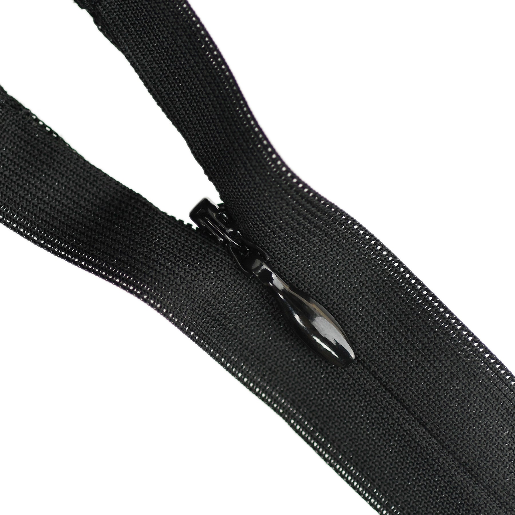 INVISIBLE OPEN-END ZIP COL 580 BLACK – JackStock Haberdashery
