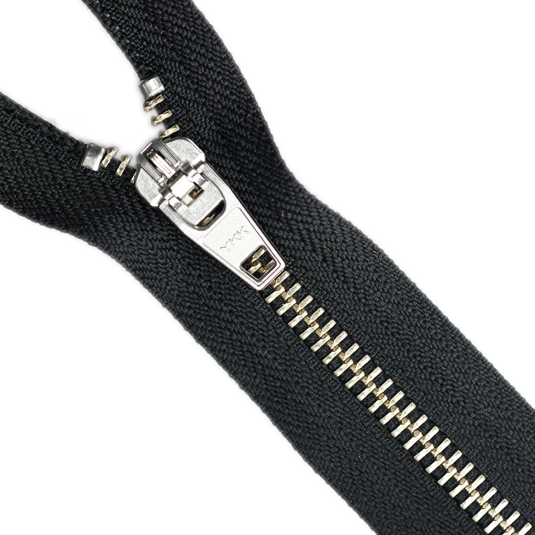 YKK JEAN ZIP NO.5 NICKEL COL BLACK – JackStock Haberdashery