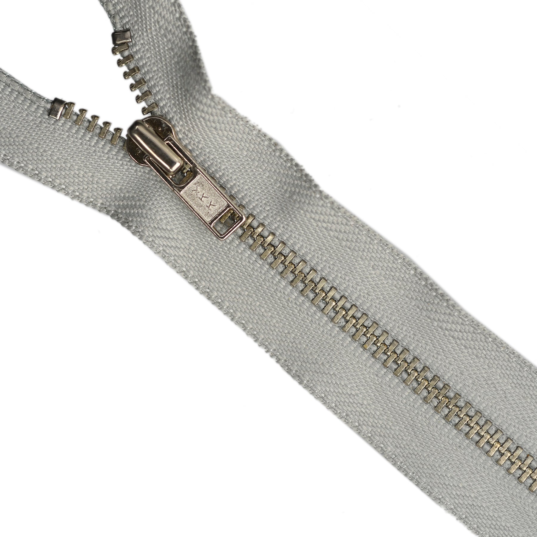 YKK METAL CLOSED-END ZIP NO.3 NICKEL COL 576 – JackStock Haberdashery