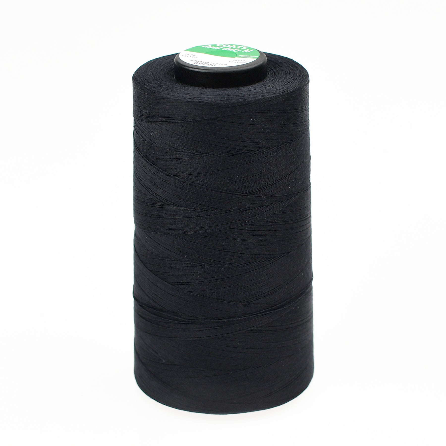 DUAL DUTY THREAD 120 5000M BLACK – JackStock Haberdashery
